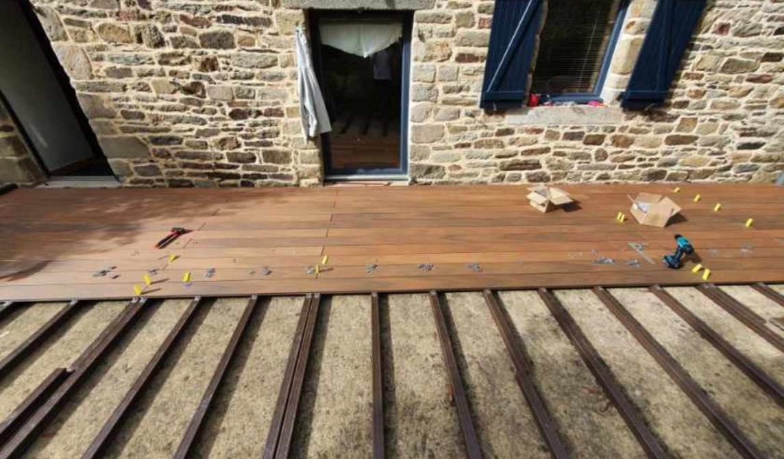 Lame de terrasse Atmosphère Nuances Ipé | Silvadec