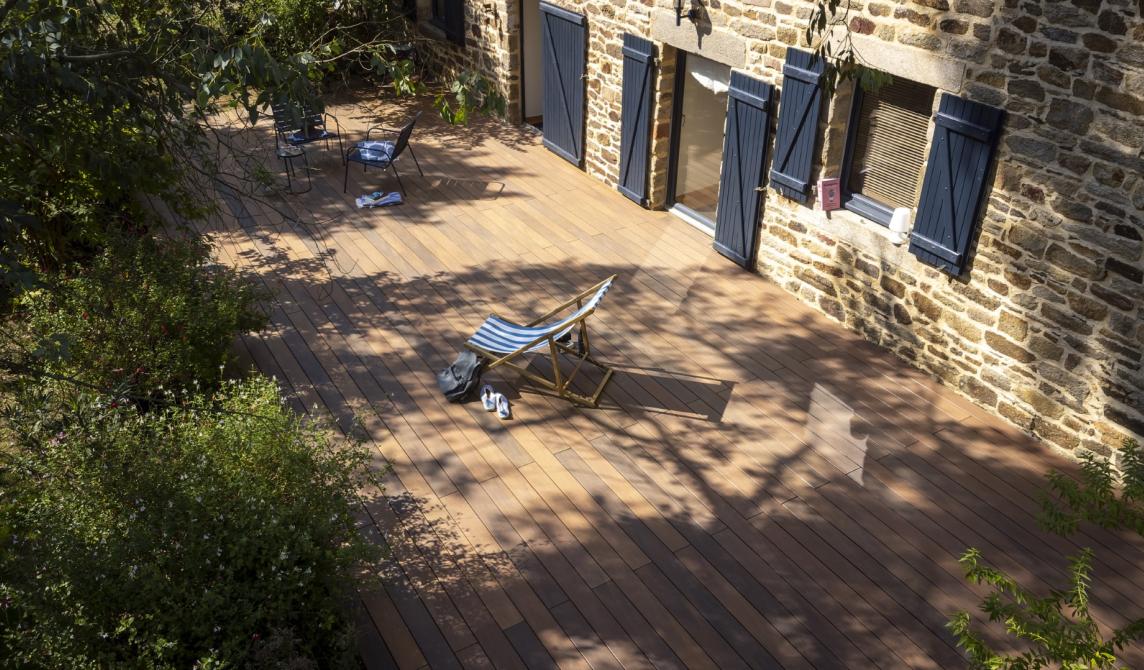 Lame de terrasse Atmosphère Nuances Ipé | Silvadec